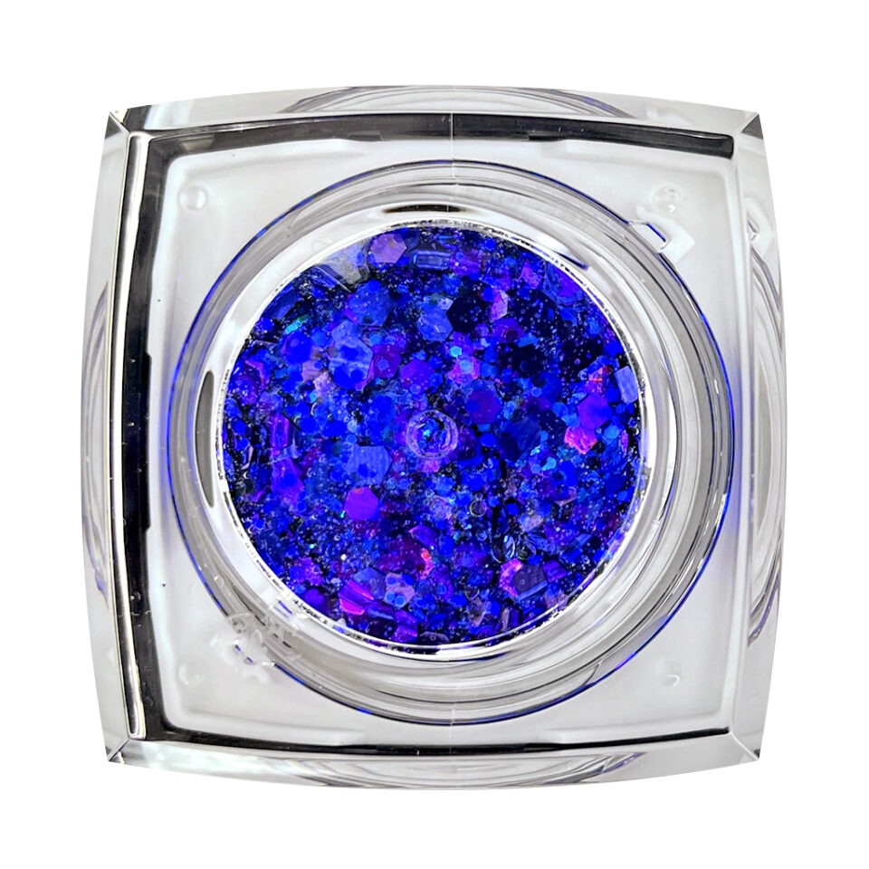 Ultra Violet #025 Chunky Glitter Gel - Elektra Cosmetics